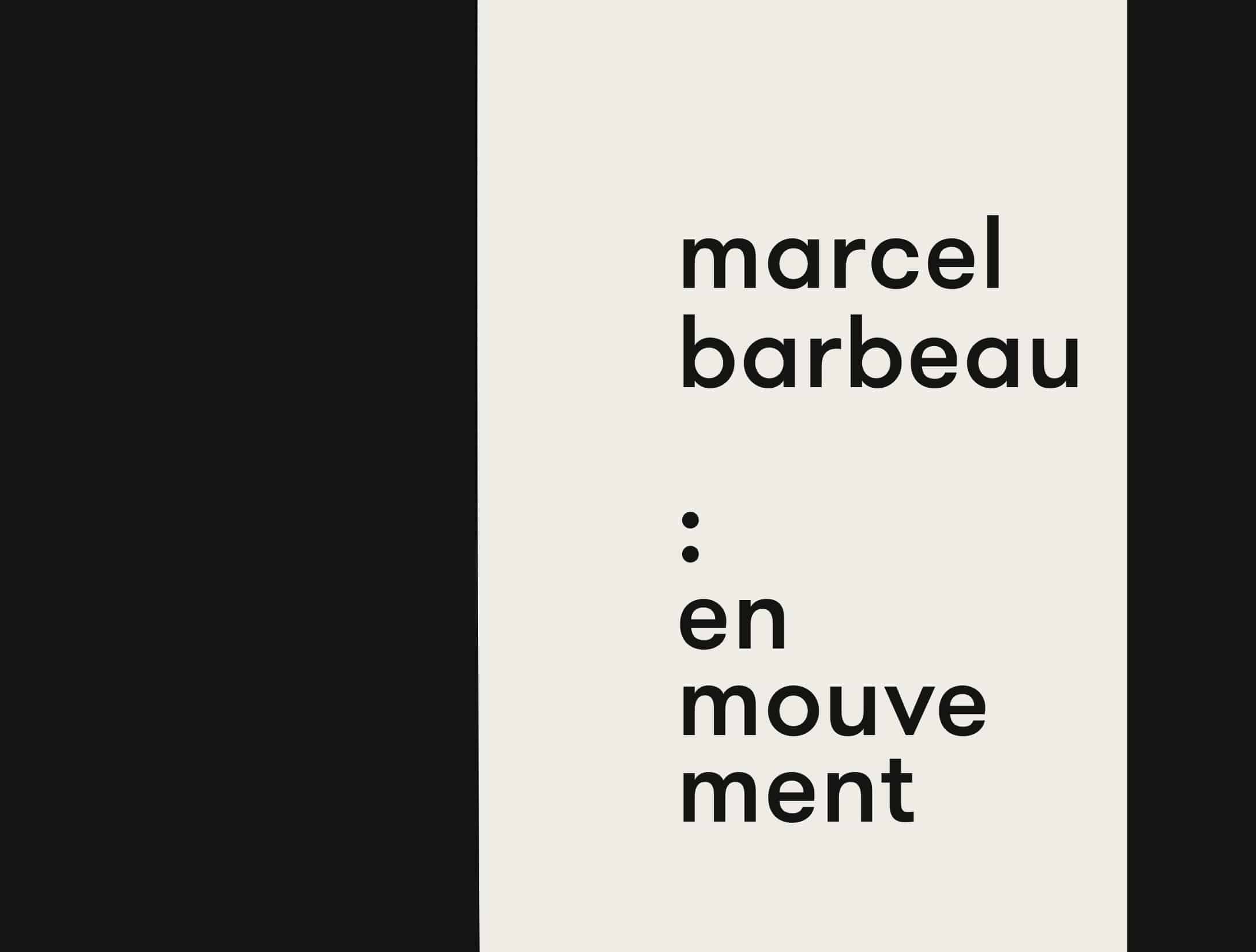 Marcel Barbeau au Musée National des beaux-arts du Québec